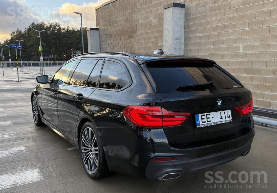 Black BMW 530 2018 in Riga, with an engine capacity of 3.00 L and mileage of 209 thousand km for 21000 €, photo 34 on AUTOMOTO.COM.LV