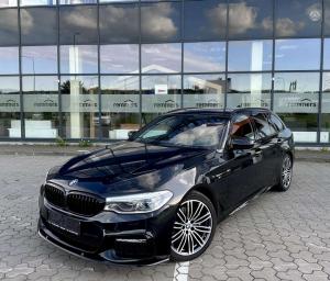 Black BMW 530 2018 in Vilnius, with an engine capacity of 2.99 L and mileage of 283 thousand km for 19499 €, photo  on AUTOMOTO.COM.LV