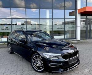 Black BMW 530 2018 in Vilnius, with an engine capacity of 2.99 L and mileage of 283 thousand km for 19499 €, photo 3 on AUTOMOTO.COM.LV