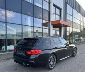 Black BMW 530 2018 in Vilnius, with an engine capacity of 2.99 L and mileage of 283 thousand km for 19499 €, photo 7 on AUTOMOTO.COM.LV