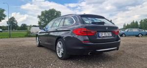Black BMW 530 2018 in Daugavpils, with an engine capacity of 3.00 L and mileage of 260 thousand km for 18950 €, photo 4 on AUTOMOTO.COM.LV