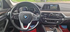 Black BMW 530 2018 in Daugavpils, with an engine capacity of 3.00 L and mileage of 260 thousand km for 18950 €, photo 11 on AUTOMOTO.COM.LV