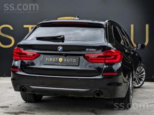 Black BMW 530 2018 in Tukums, with an engine capacity of 2.00 L and mileage of 166 thousand km for 21990 €, photo 5 on AUTOMOTO.COM.LV