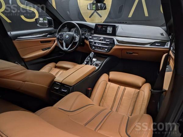 Melns BMW 530 2018 Tukums, ar dzinēja tilpumu 2.00 L un nobraukumu 166 tūkst. km par 21990 €, foto 5 vietnē AUTOMOTO.COM.LV
