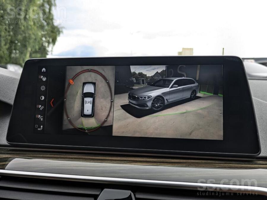 Black BMW 530 2018 in Tukums, with an engine capacity of 2.00 L and mileage of 166 thousand km for 21990 €, photo 20 on AUTOMOTO.COM.LV