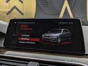Black BMW 530 2018 in Tukums, with an engine capacity of 2.00 L and mileage of 166 thousand km for 21990 €, photo 25 on AUTOMOTO.COM.LV