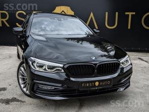 Black BMW 530 2018 in Tukums, with an engine capacity of 2.00 L and mileage of 166 thousand km for 21990 €, photo 35 on AUTOMOTO.COM.LV