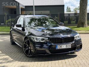 Melns BMW 530 2018 Valmiera, ar dzinēja tilpumu 3.00 L un nobraukumu 288 tūkst. km par 22000 €, foto  vietnē AUTOMOTO.COM.LV