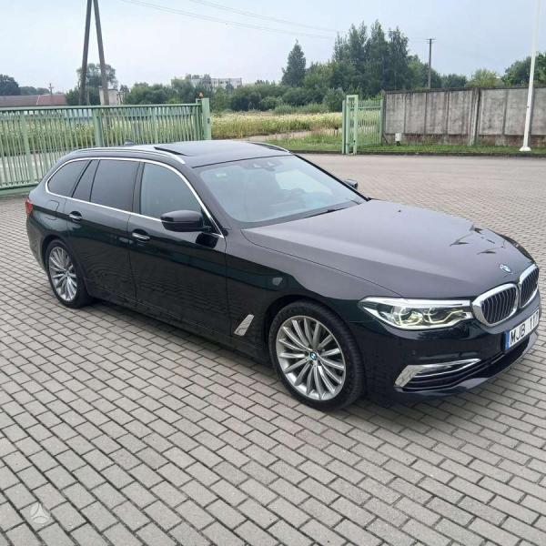 Melns BMW 530 2018 Panevēža, ar dzinēja tilpumu 2.99 L un nobraukumu 300 tūkst. km par 20500 €, foto 1 vietnē AUTOMOTO.COM.LV