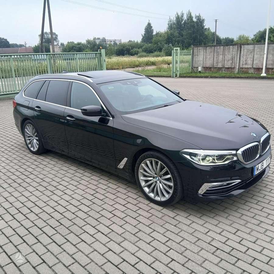 Melns BMW 530 2018 Panevēža, ar dzinēja tilpumu 2.99 L un nobraukumu 300 tūkst. km par 20500 €, foto 1 vietnē AUTOMOTO.COM.LV