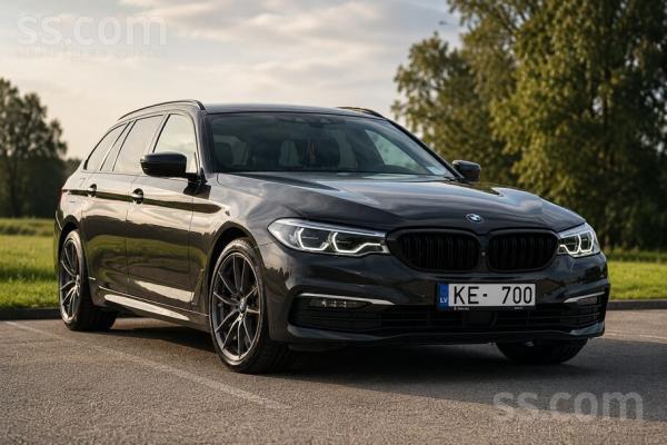 BMW 530 2018 in Riga on AUTOMOTO.COM.LV Black BMW 530 2018 in Riga, with an engine capacity of 3.00 L and mileage of 275 thousand km for 17900 €, photo 10 on AUTOMOTO.COM.LV