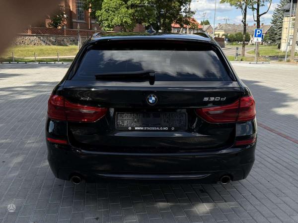 Melns BMW 530 2018 Rokiškis, ar dzinēja tilpumu 2.99 L un nobraukumu 318 tūkst. km par 14500 €, foto 5 vietnē AUTOMOTO.COM.LV