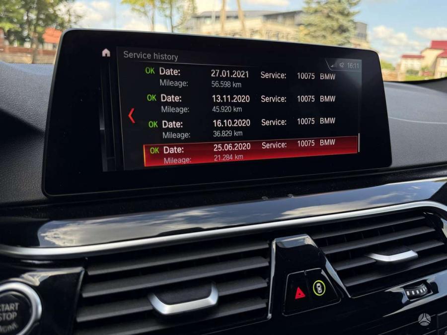 Melns BMW 530 2018 Rokiškis, ar dzinēja tilpumu 2.99 L un nobraukumu 318 tūkst. km par 14500 €, foto 37 vietnē AUTOMOTO.COM.LV