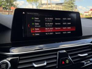 Melns BMW 530 2018 Rokiškis, ar dzinēja tilpumu 2.99 L un nobraukumu 318 tūkst. km par 14500 €, foto 39 vietnē AUTOMOTO.COM.LV