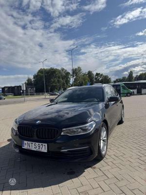 Black BMW 530 2018 in Druskininkai, with an engine capacity of 2.99 L and mileage of 222 thousand km for 15600 €, photo  on AUTOMOTO.COM.LV
