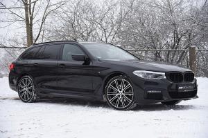 Black BMW 530 2019 in Tukums, with an engine capacity of 3.00 L and mileage of 229 thousand km for 24990 €, photo  on AUTOMOTO.COM.LV