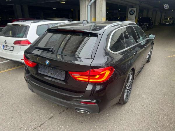 Black BMW 530 2019 in Vilnius, with an engine capacity of 2.00 L and mileage of 103 thousand km for 29000 €, photo 9 on AUTOMOTO.COM.LV