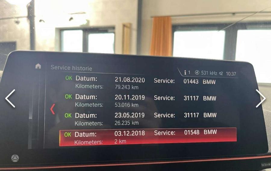 Черный БМВ 530 2019 в Каунас, объемом двигателя 2.99 л и пробегом 237 тыс. км за 15800 €, фото 20 на AUTOMOTO.COM.LV