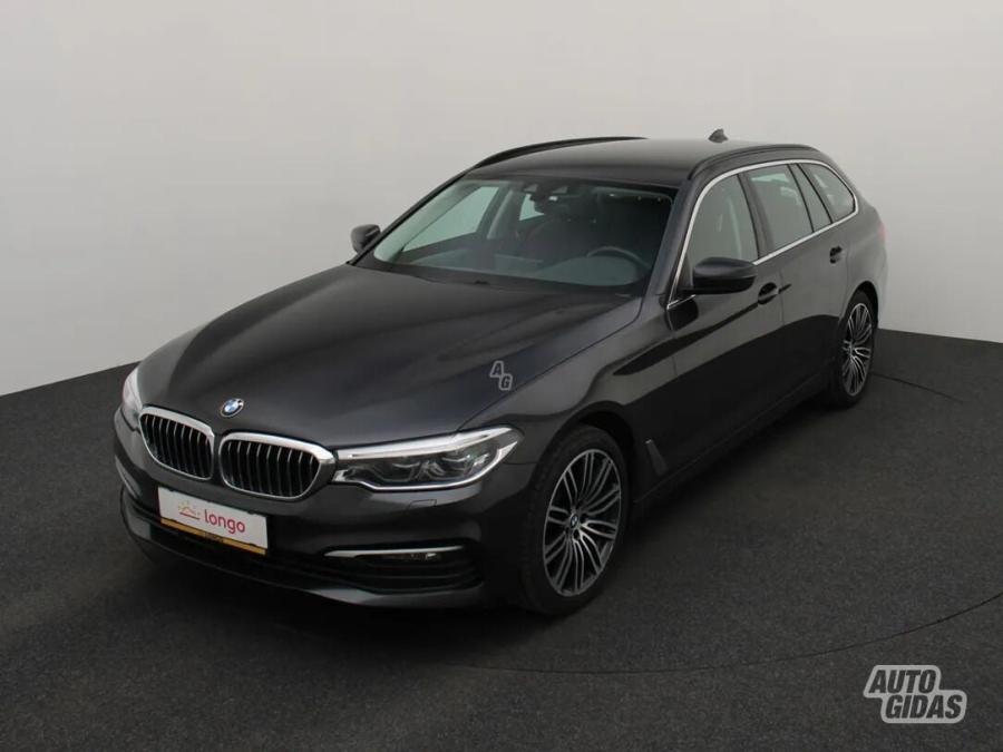 Black BMW 530 2019 in Vilnius, with an engine capacity of 3.00 L and mileage of 217 thousand km for 21999 €, photo 1 on AUTOMOTO.COM.LV