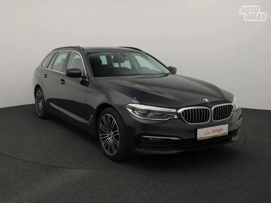 Black BMW 530 2019 in Vilnius, with an engine capacity of 3.00 L and mileage of 217 thousand km for 21999 €, photo 11 on AUTOMOTO.COM.LV