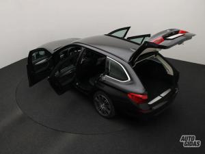 Black BMW 530 2019 in Vilnius, with an engine capacity of 3.00 L and mileage of 217 thousand km for 21999 €, photo 14 on AUTOMOTO.COM.LV