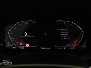 Black BMW 530 2019 in Vilnius, with an engine capacity of 3.00 L and mileage of 217 thousand km for 21999 €, photo 20 on AUTOMOTO.COM.LV