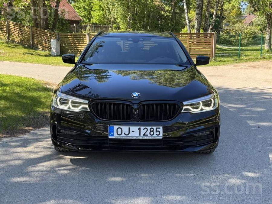 Черный БМВ 530 2019 в Юрмала, объемом двигателя 3.00 л и пробегом 233 тыс. км за 19500 €, фото 1 на AUTOMOTO.COM.LV