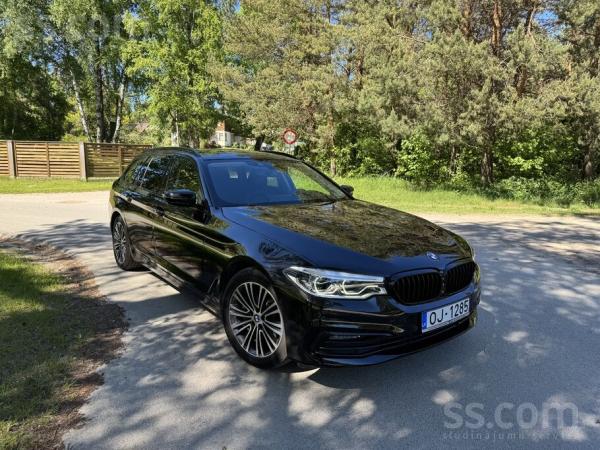 Black BMW 530 2019 in Jurmala, with an engine capacity of 3.00 L and mileage of 233 thousand km for 19500 €, photo 5 on AUTOMOTO.COM.LV