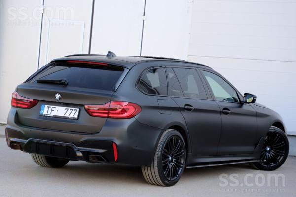 Melns BMW 530 2019 Tukums, ar dzinēja tilpumu 3.00 L un nobraukumu 64 tūkst. km par 24950 €, foto 4 vietnē AUTOMOTO.COM.LV