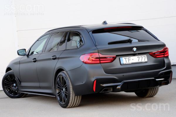 Melns BMW 530 2019 Tukums, ar dzinēja tilpumu 3.00 L un nobraukumu 64 tūkst. km par 24950 €, foto 5 vietnē AUTOMOTO.COM.LV