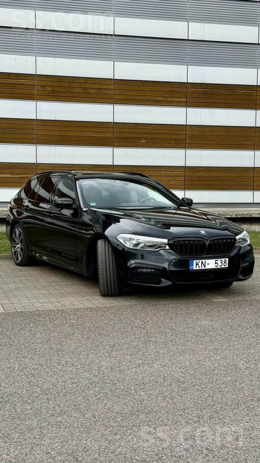 Melns BMW 530 2019 Rīga, ar dzinēja tilpumu 3.00 L un nobraukumu 177 tūkst. km par 28800 €, foto 1 vietnē AUTOMOTO.COM.LV