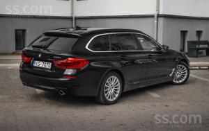 Black BMW 530 2019 in Riga, with an engine capacity of 3.00 L and mileage of 235 thousand km for 17000 €, photo 3 on AUTOMOTO.COM.LV