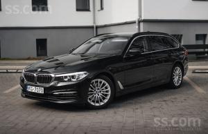 Black BMW 530 2019 in Riga, with an engine capacity of 3.00 L and mileage of 235 thousand km for 17000 €, photo 4 on AUTOMOTO.COM.LV
