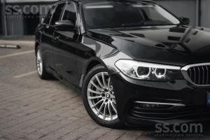 Black BMW 530 2019 in Riga, with an engine capacity of 3.00 L and mileage of 235 thousand km for 17000 €, photo 19 on AUTOMOTO.COM.LV