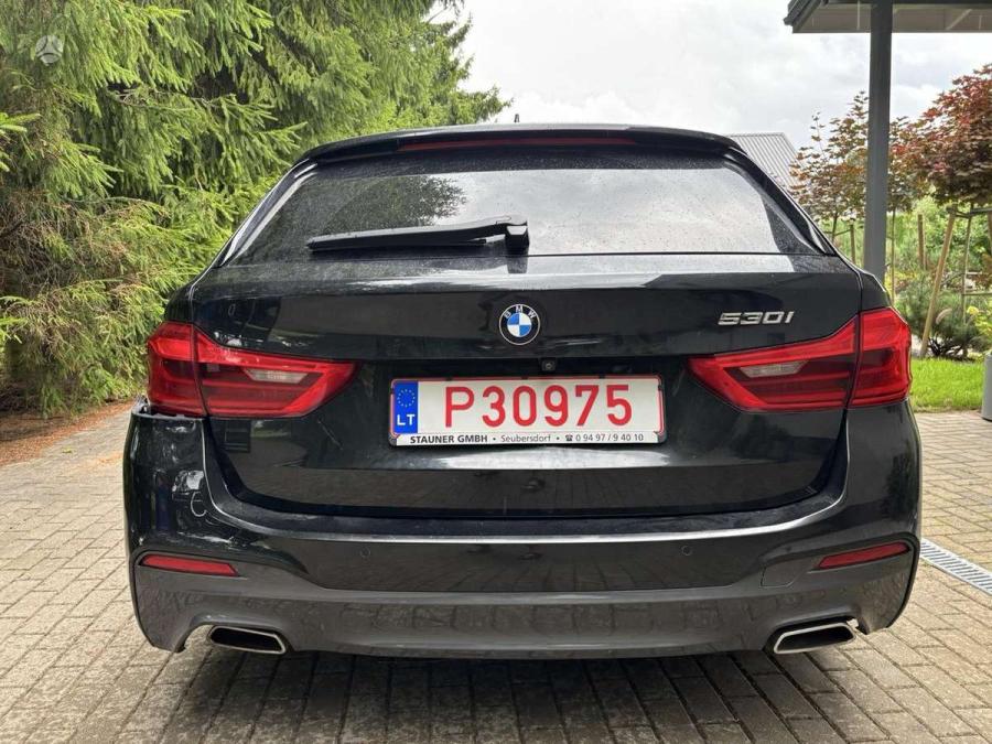 Melns BMW 530 2019 Kauņa, ar dzinēja tilpumu 2.00 L un nobraukumu 146 tūkst. km par 14700 €, foto 9 vietnē AUTOMOTO.COM.LV