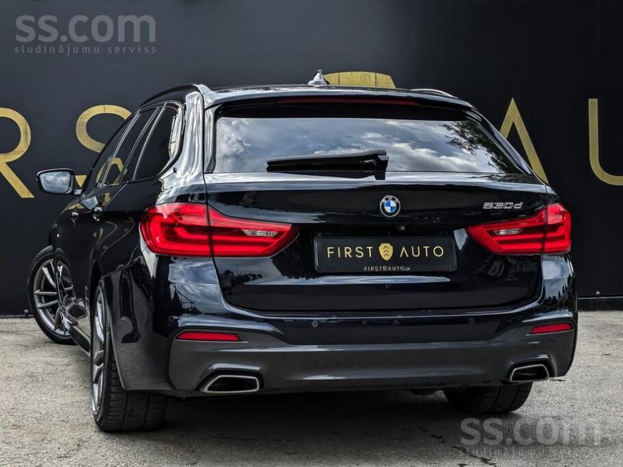 Melns BMW 530 2019 Tukums, ar dzinēja tilpumu 3.00 L un nobraukumu 164 tūkst. km par 23990 €, foto 5 vietnē AUTOMOTO.COM.LV