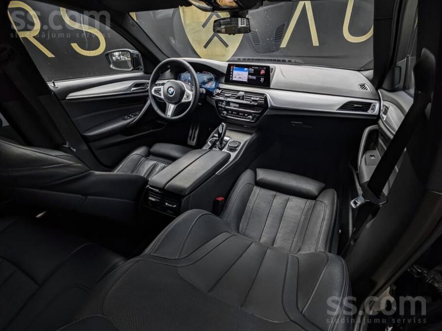 Melns BMW 530 2019 Tukums, ar dzinēja tilpumu 3.00 L un nobraukumu 164 tūkst. km par 23990 €, foto 6 vietnē AUTOMOTO.COM.LV