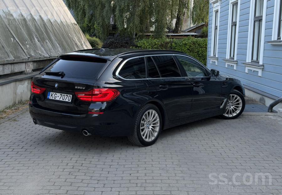 Melns BMW 530 2019 Rīga, ar dzinēja tilpumu 3.00 L un nobraukumu 235 tūkst. km par 16800 €, foto 3 vietnē AUTOMOTO.COM.LV