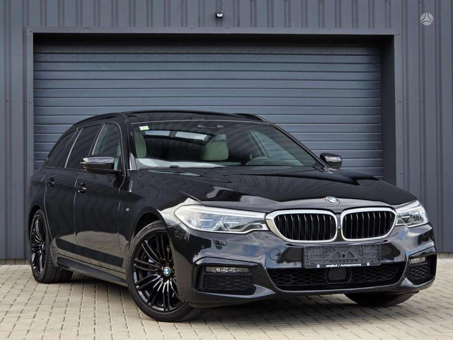 Melns BMW 530 2019 Kauņa, ar dzinēja tilpumu 2.00 L un nobraukumu 290 tūkst. km par 19950 €, foto 1 vietnē AUTOMOTO.COM.LV
