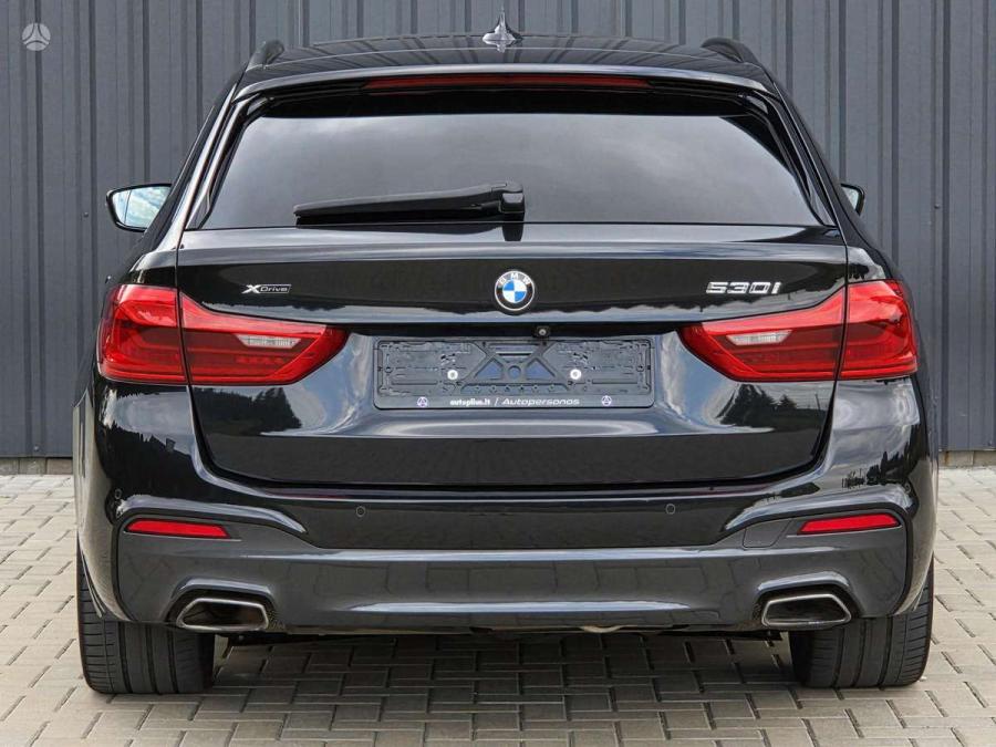 Melns BMW 530 2019 Kauņa, ar dzinēja tilpumu 2.00 L un nobraukumu 290 tūkst. km par 19950 €, foto 6 vietnē AUTOMOTO.COM.LV