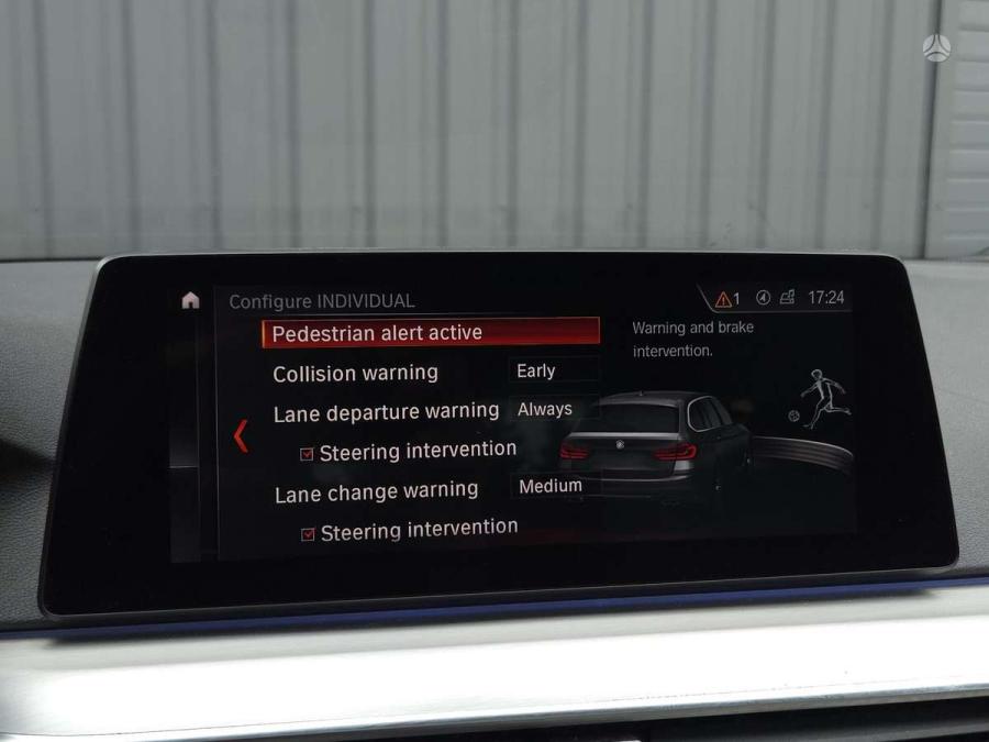 Melns BMW 530 2019 Kauņa, ar dzinēja tilpumu 2.00 L un nobraukumu 290 tūkst. km par 19950 €, foto 31 vietnē AUTOMOTO.COM.LV