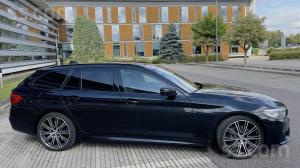 Black BMW 530 2019 in Riga, with an engine capacity of 3.00 L and mileage of 181 thousand km for 27690 €, photo 11 on AUTOMOTO.COM.LV
