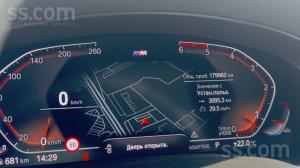 Black BMW 530 2019 in Riga, with an engine capacity of 3.00 L and mileage of 181 thousand km for 27690 €, photo 19 on AUTOMOTO.COM.LV