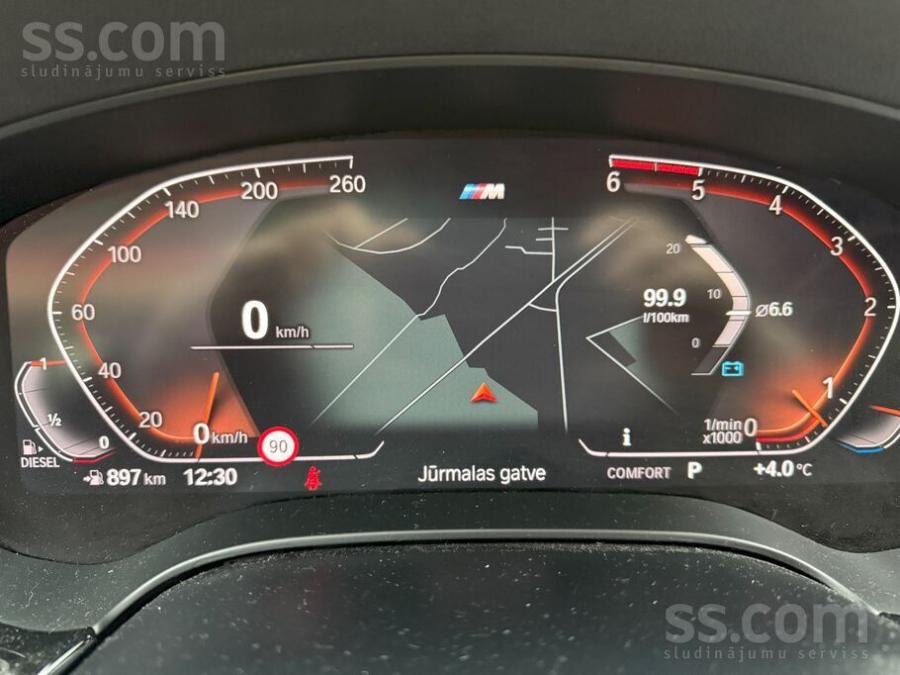 Melns BMW 530 2020 Rīga, ar dzinēja tilpumu 3.00 L un nobraukumu 124 tūkst. km par 32900 €, foto 7 vietnē AUTOMOTO.COM.LV