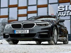 Black BMW 530 2020 in Kaunas, with an engine capacity of 2.99 L and mileage of 189 thousand km for 23490 €, photo  on AUTOMOTO.COM.LV