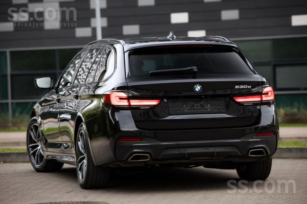 Melns BMW 530 2020 Jelgava, ar dzinēja tilpumu 2.00 L un nobraukumu 192 tūkst. km par 23900 €, foto 3 vietnē AUTOMOTO.COM.LV