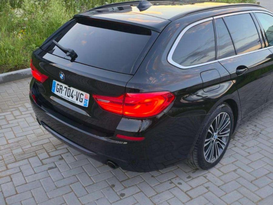 Black BMW 530 2020 in Vilnius, with an engine capacity of 2.99 L and mileage of 331 thousand km for 16800 €, photo 8 on AUTOMOTO.COM.LV
