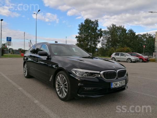 Melns BMW 530 2020 Rīga, ar dzinēja tilpumu 2.00 L un nobraukumu 87 tūkst. km par 38990 €, foto 1 vietnē AUTOMOTO.COM.LV