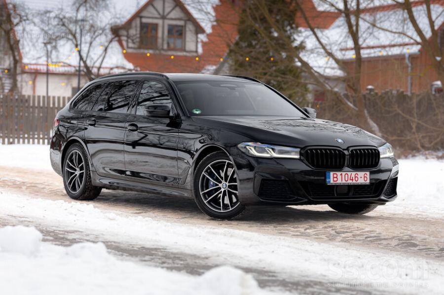 Melns BMW 530 2021 Jelgava, ar dzinēja tilpumu 2.00 L un nobraukumu 136 tūkst. km par 38900 €, foto 2 vietnē AUTOMOTO.COM.LV