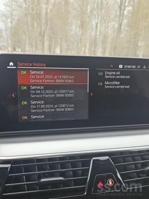 Melns BMW 530 2021 Tukums, ar dzinēja tilpumu 3.00 L un nobraukumu 159 tūkst. km par 26400 €, foto 22 vietnē AUTOMOTO.COM.LV